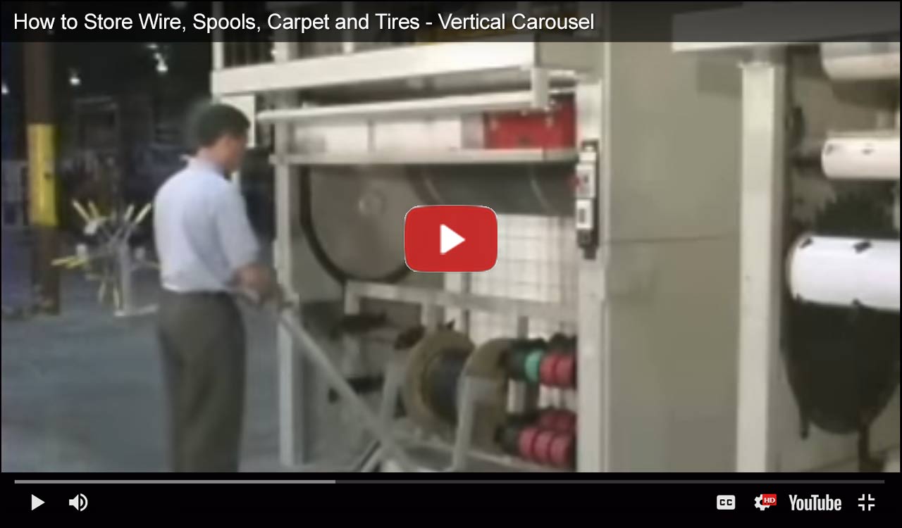 Carpet, Wire & Tire Carousels and Systems