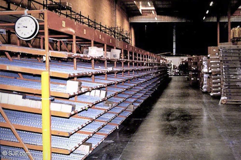 Keneco Carton Flow Racks/Gravity Flow Racks | SJF