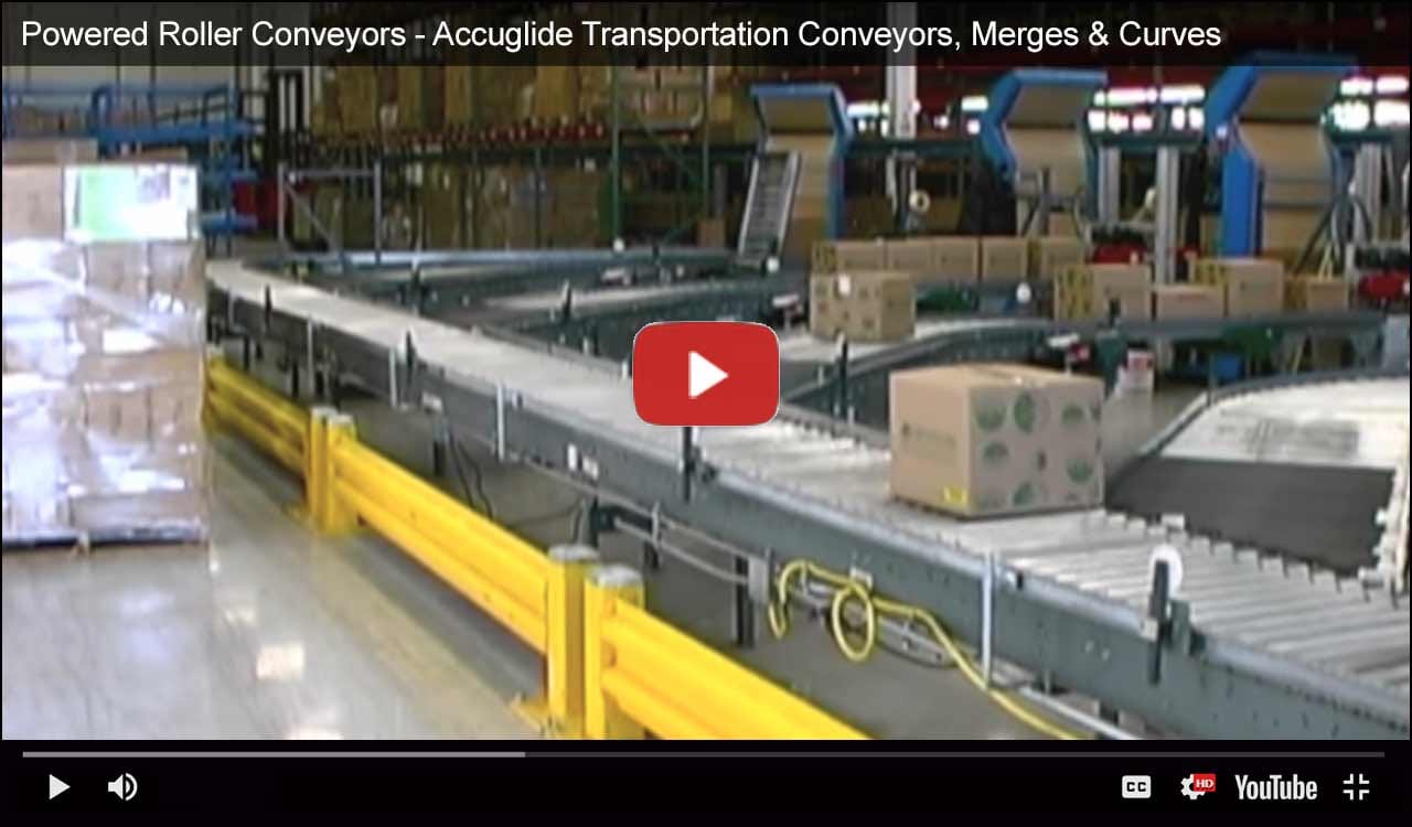Power Belt & Roller Conveyor Curves (New & Used) | SJF.com