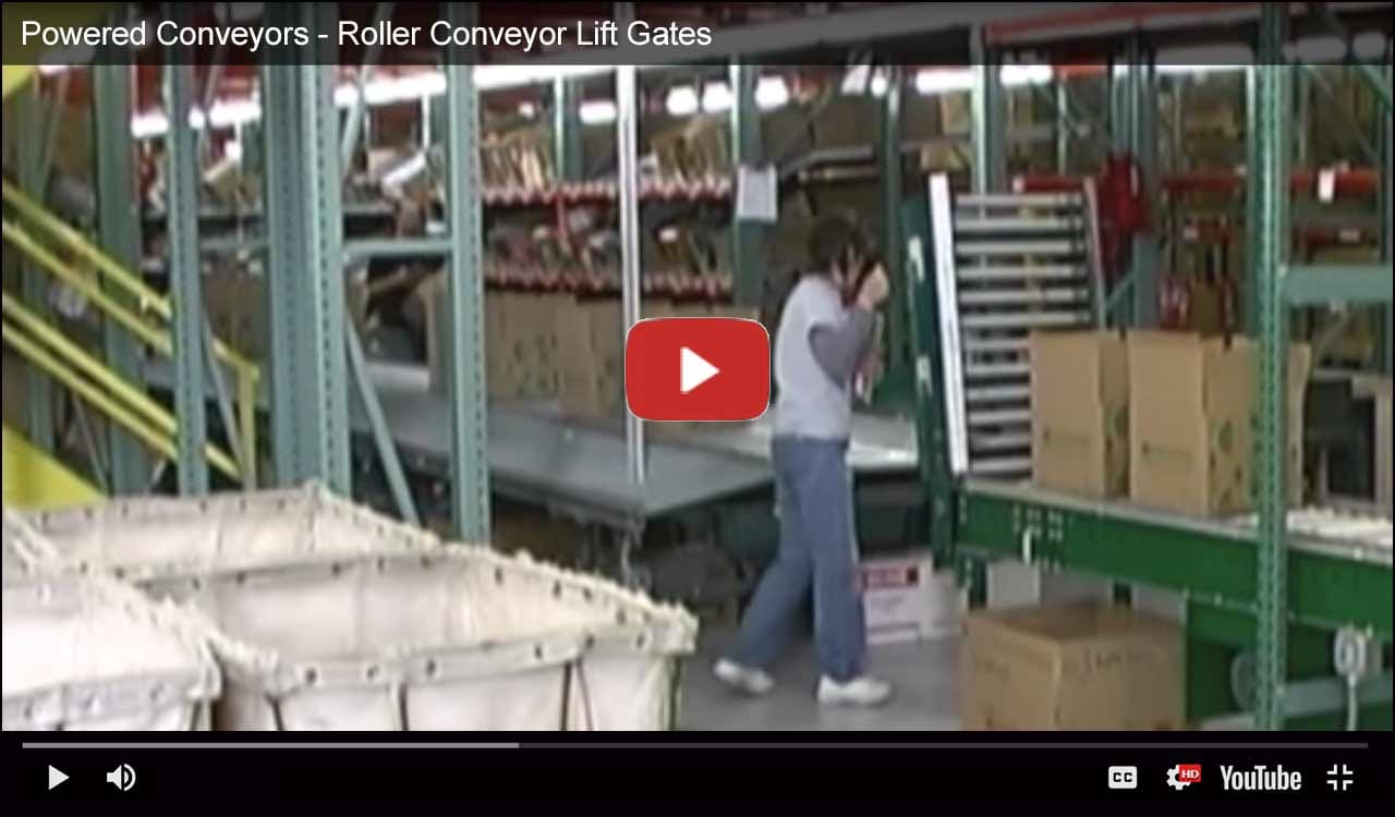 Lineshaft Powered Roller Conveyors (New & Used) | SJF.com
