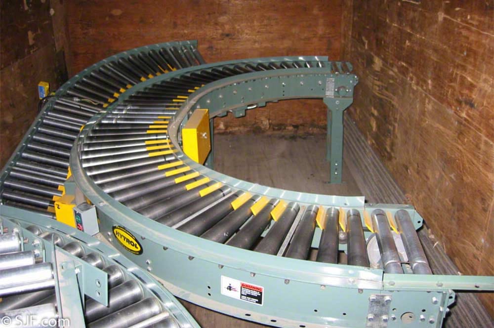 Power Belt & Roller Conveyor Curves (New & Used) | SJF.com