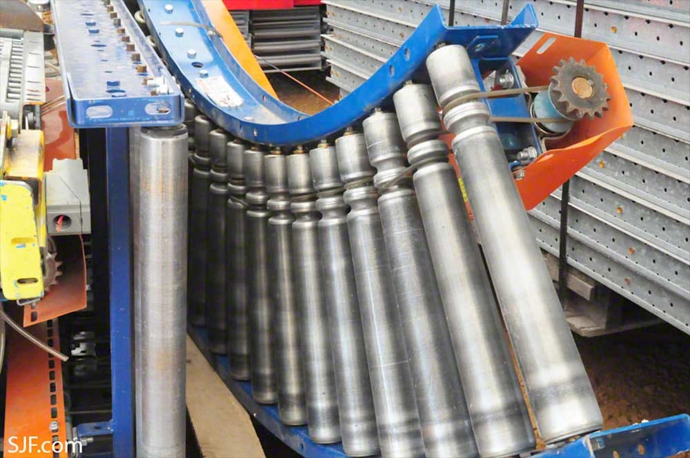 Power Belt & Roller Conveyor Curves (New & Used) | SJF.com