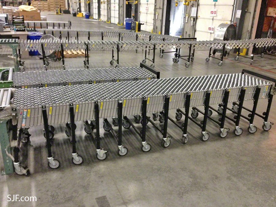 Flexible & Extendable Conveyors (New & Used) | SJF.com