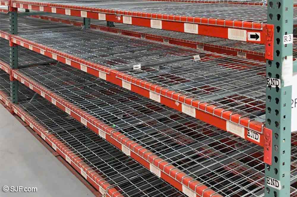 Wire Decking for Pallet Racks, New & Used Prices | SJF.com