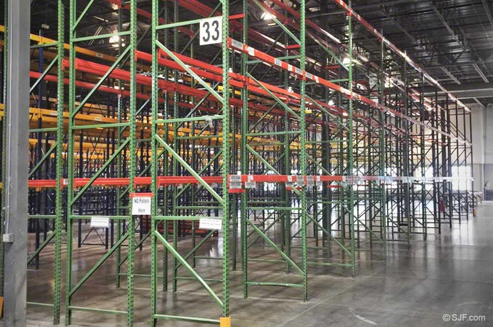 Interlake Mecalux Pallet Racks Prices - (New & Used) | SJF.com