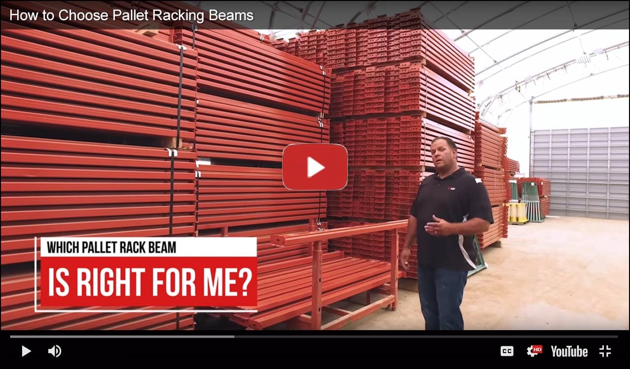 Pallet Rack Beams Quik Ship Program | SJF.com