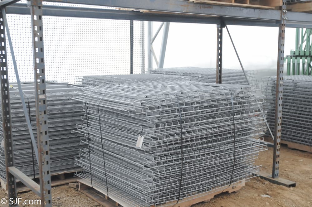Wire Decking for Pallet Racks, New & Used | SJF.com