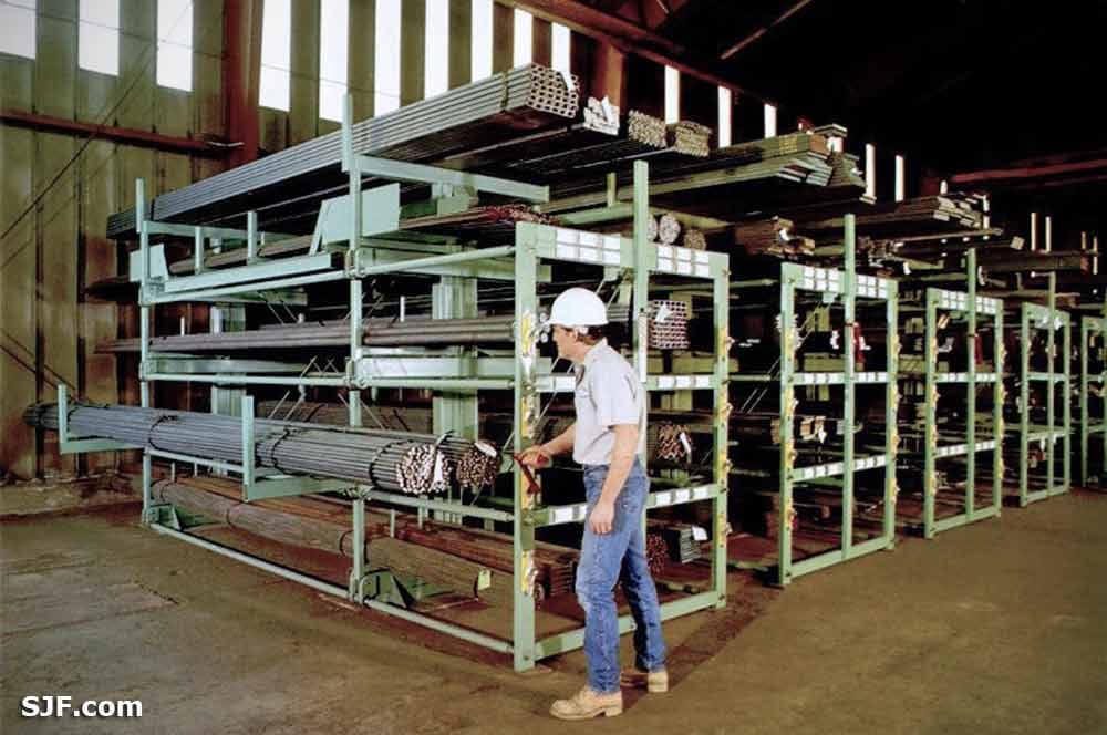 Steel Roll-Out Storage Racks (New & Used) SJF.com