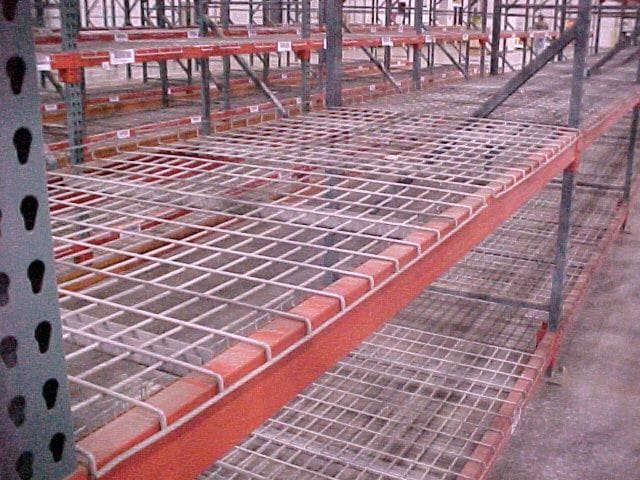 Wire Decking for Pallet Racks, New & Used Prices | SJF.com