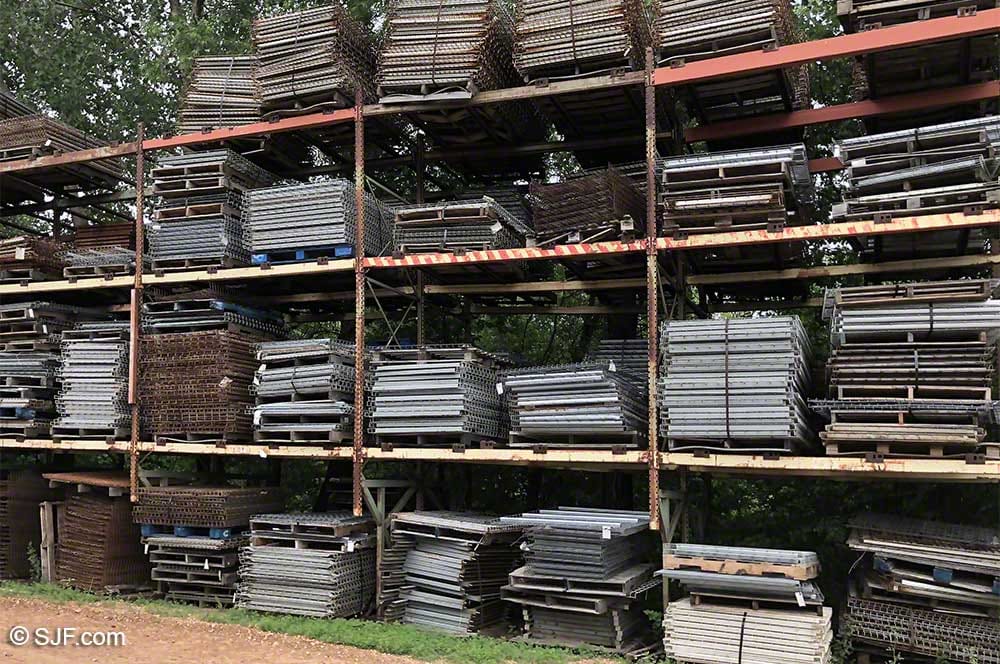 Wire Decking for Pallet Racks, New & Used Prices | SJF.com